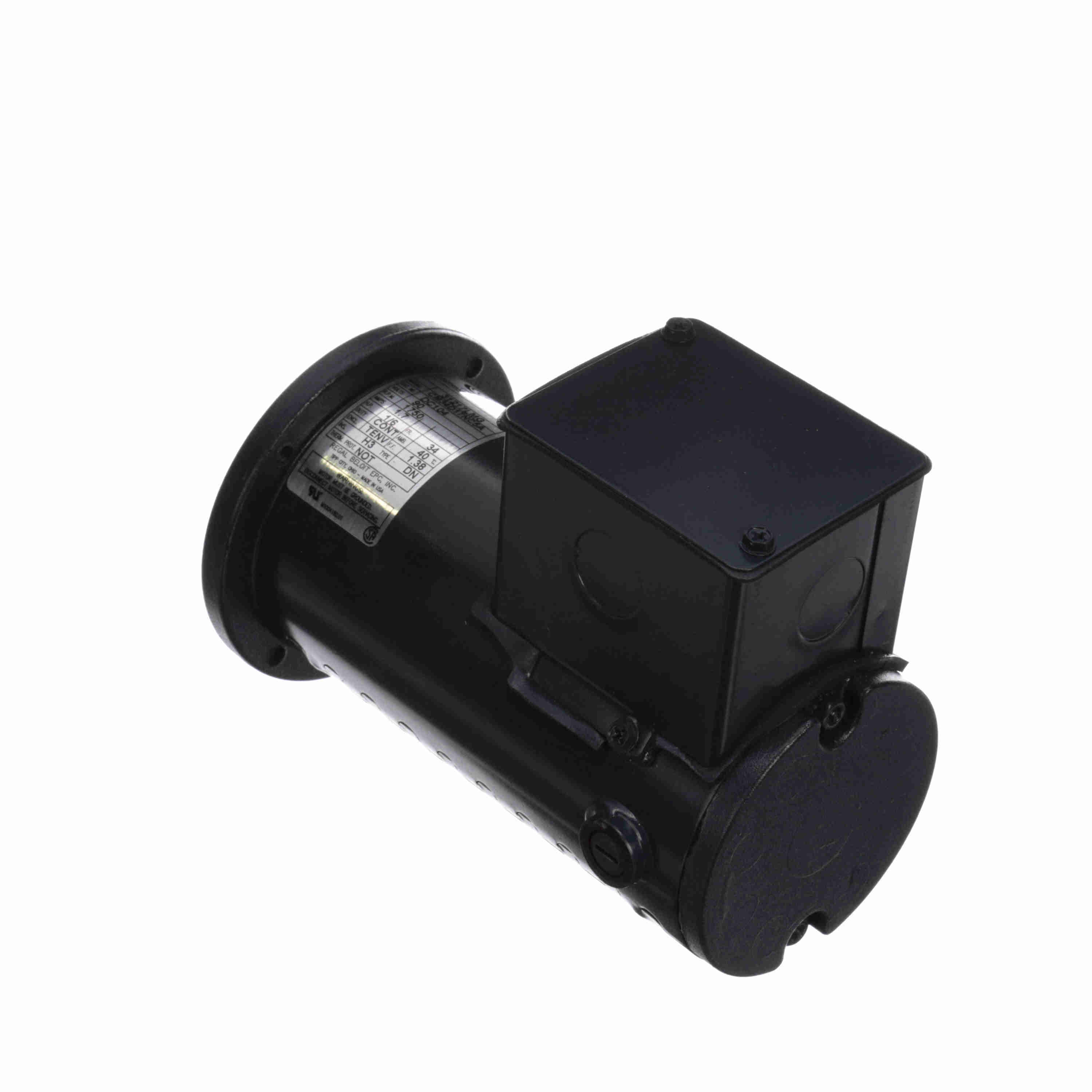 Century SCR Motor, 1/6 HP, 90 V, 1750 RPM, 34 Frame, TENV - DC104
