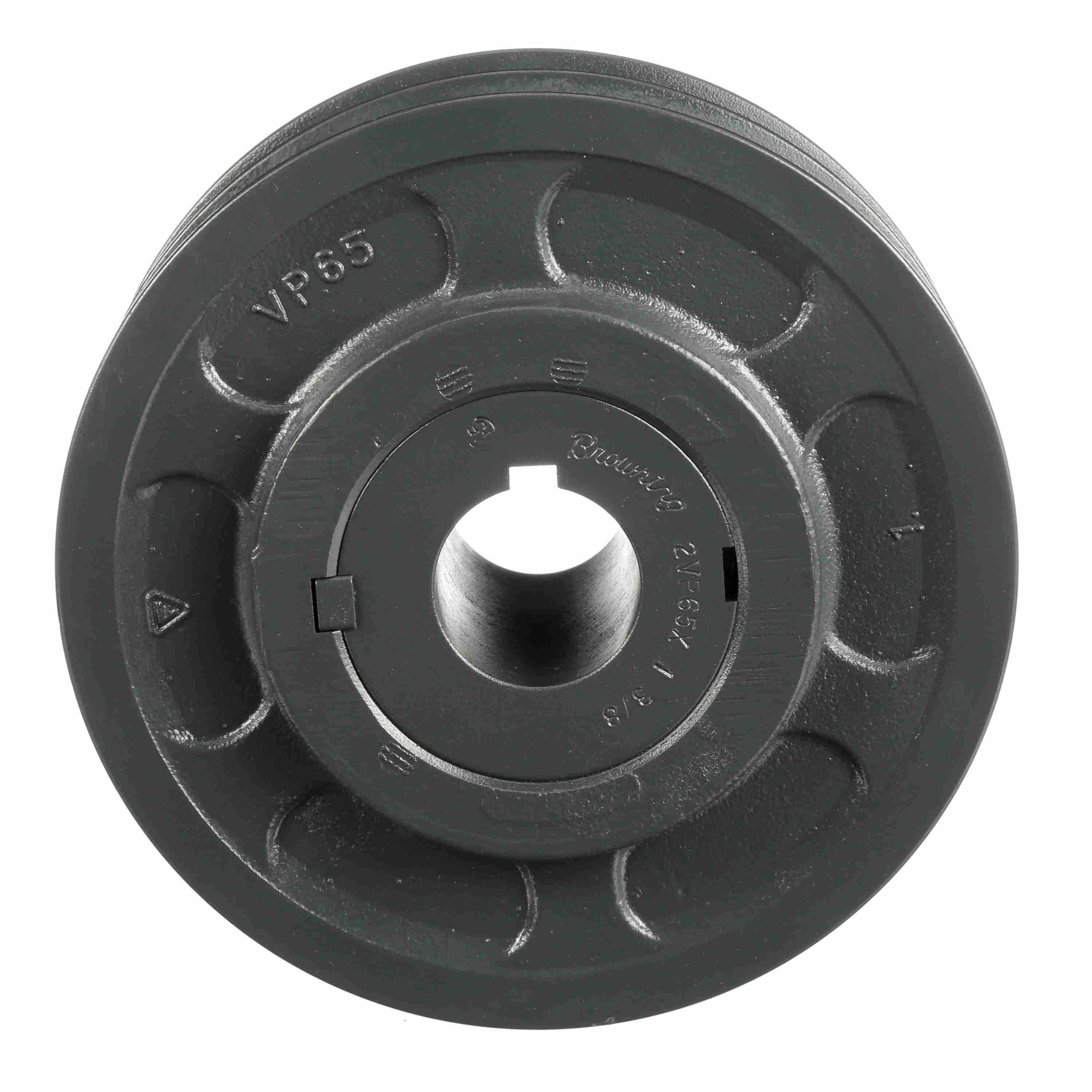 Browning 2 Groove Cast Iron Finish Bore FHP Variable Pitch Sheave ...