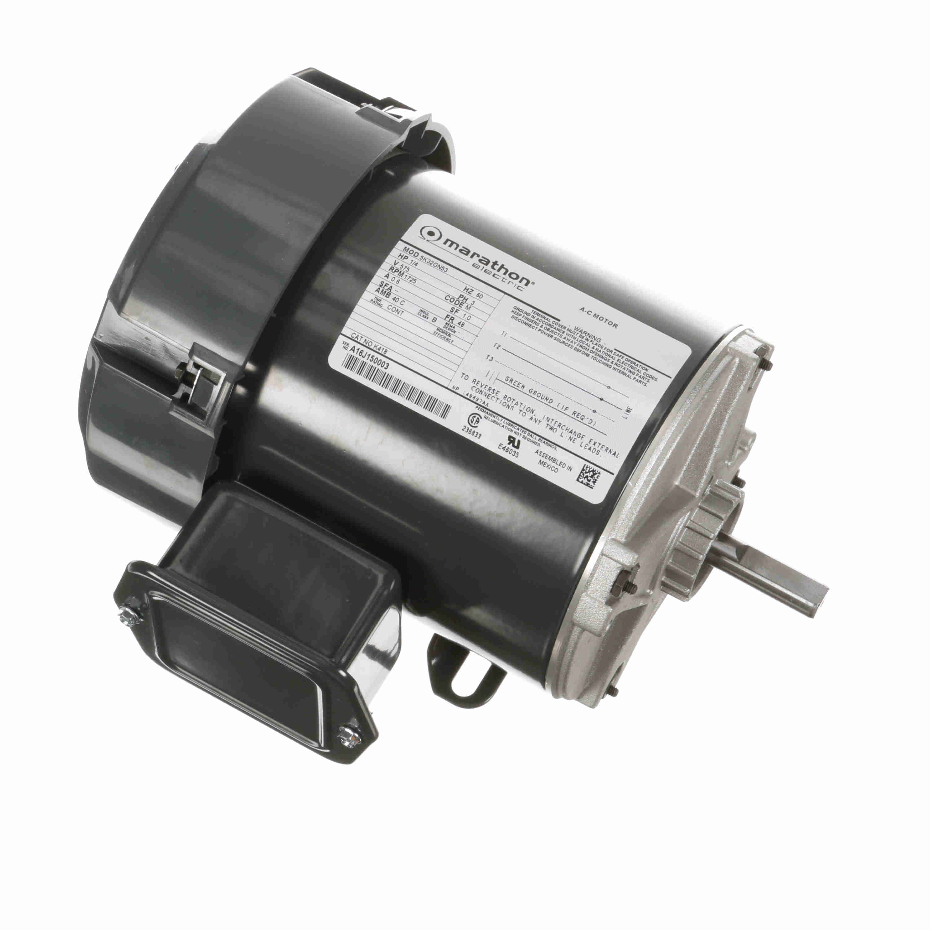 Marathon 5K32GN53 | 0.25 HP, 48 Frame