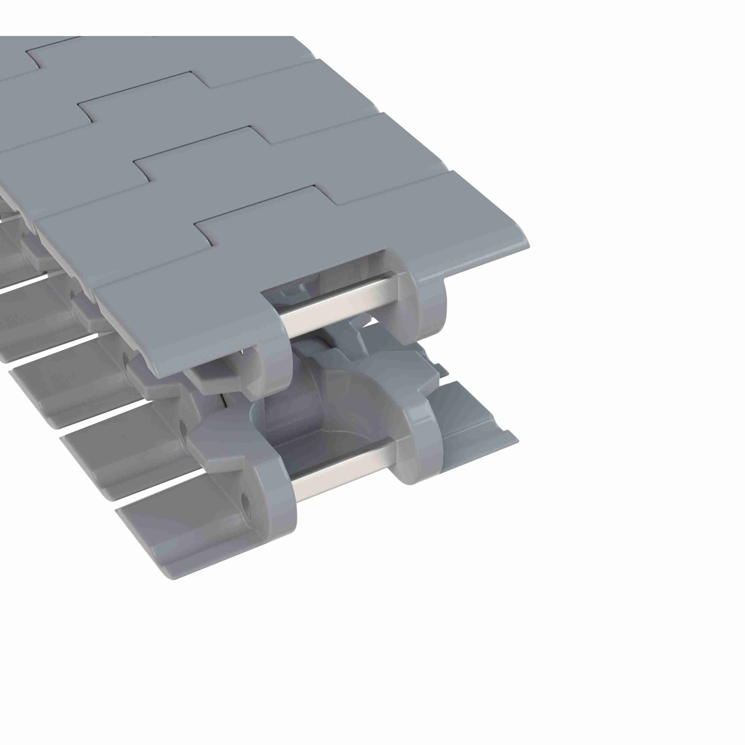 Rexnord 882TAB Side-flexing Solid Top, Material: Silver Platinum Series ...