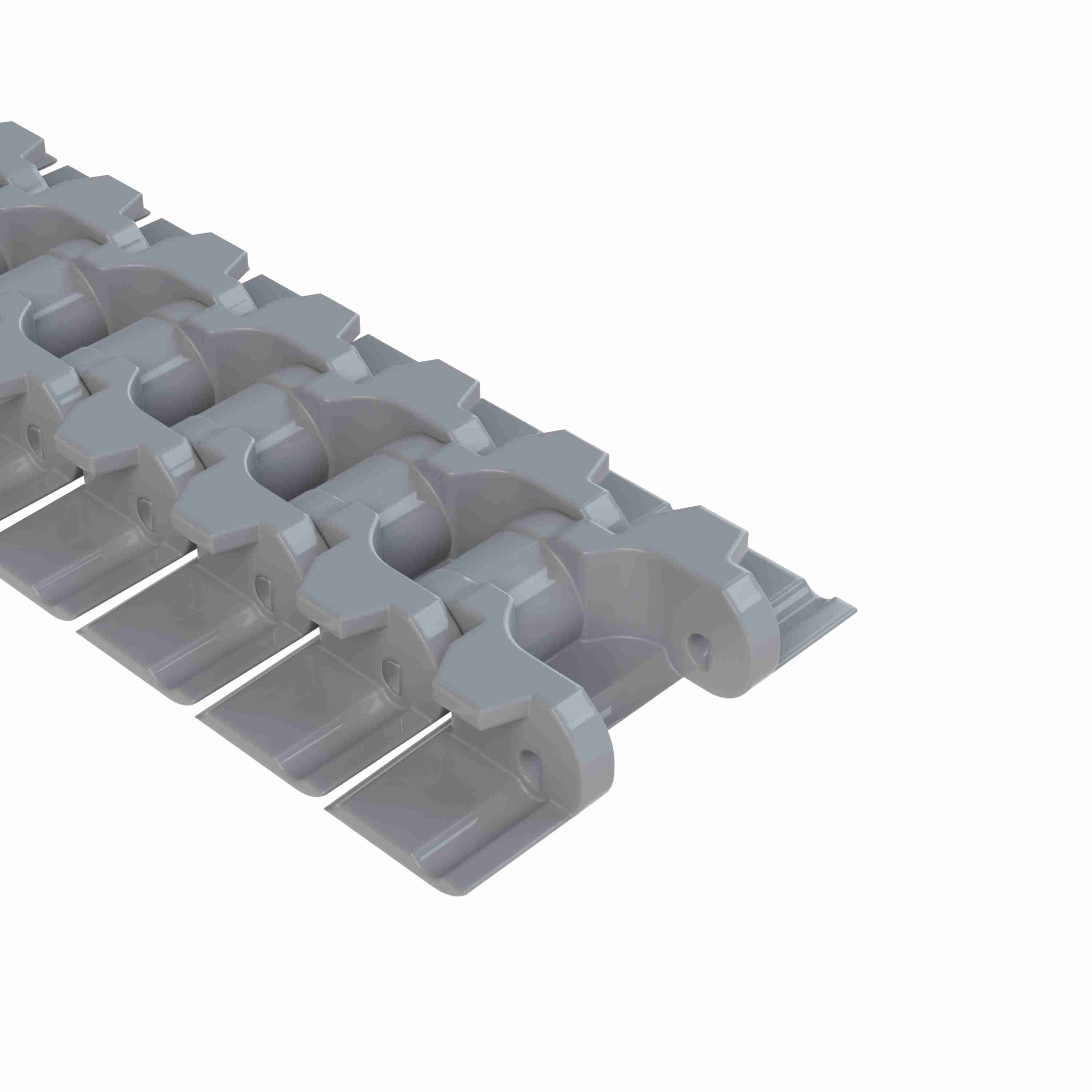 Rexnord 882TAB Side-flexing Solid Top, Material: Silver Platinum Series ...