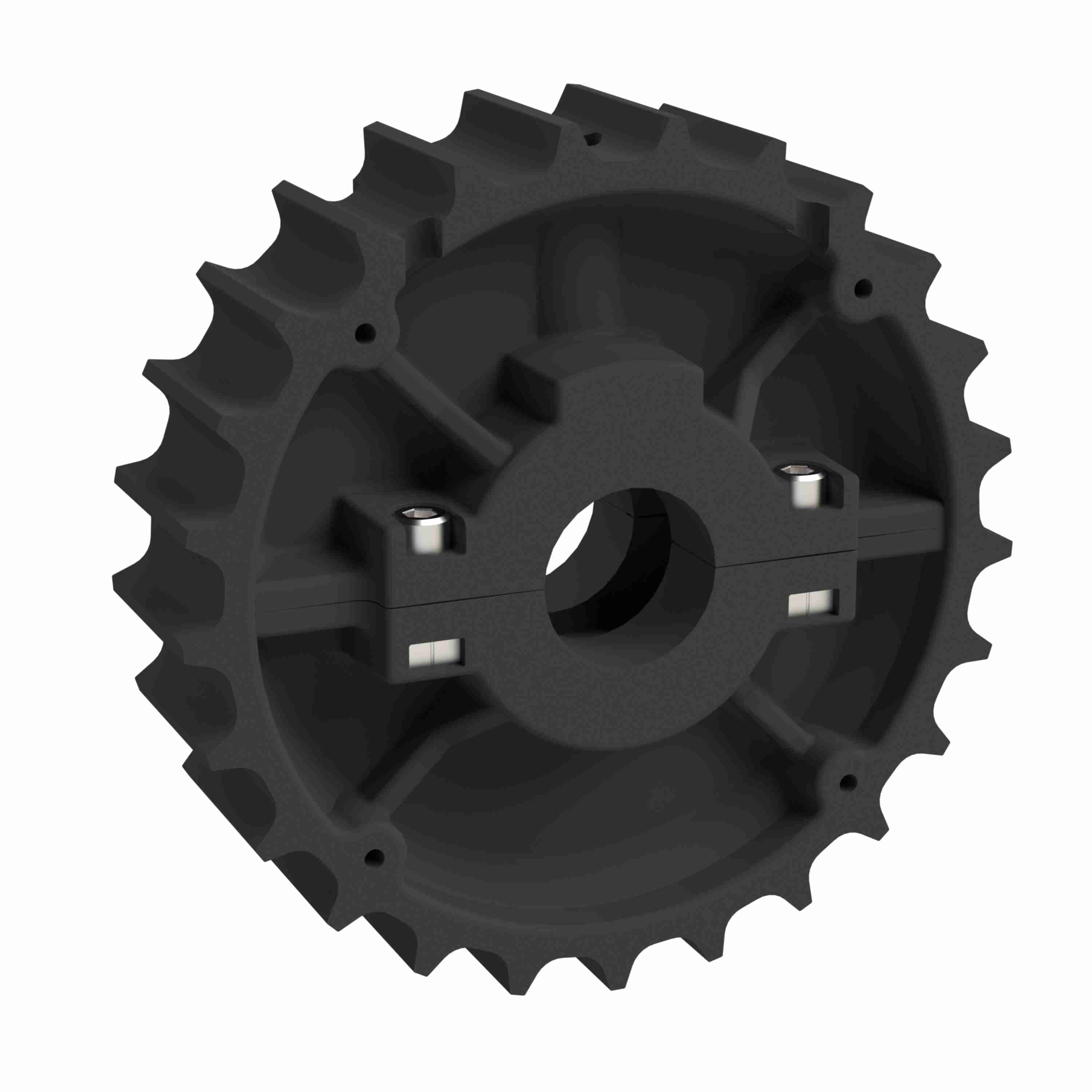 Rexnord 815 Series Split Molded Nylon Sprocket with 25 Teeth and 1-1 ...