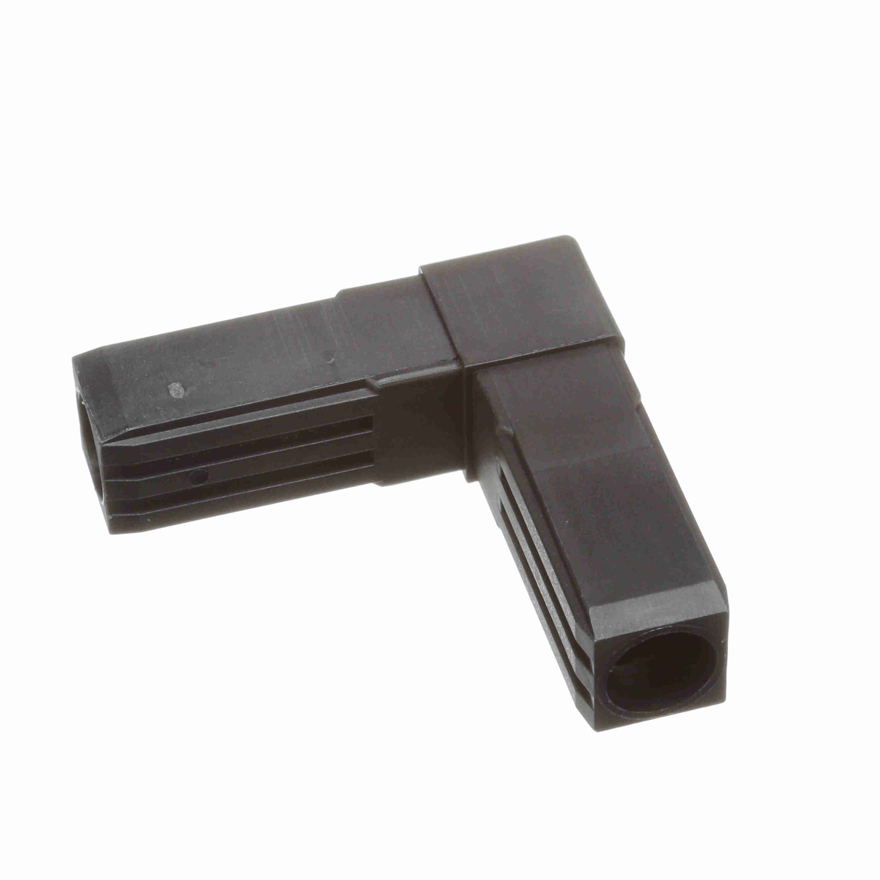 System Plast Corner Joint, 2-Way, Plastic, Steel Reinforced - SF-C2PR-BK