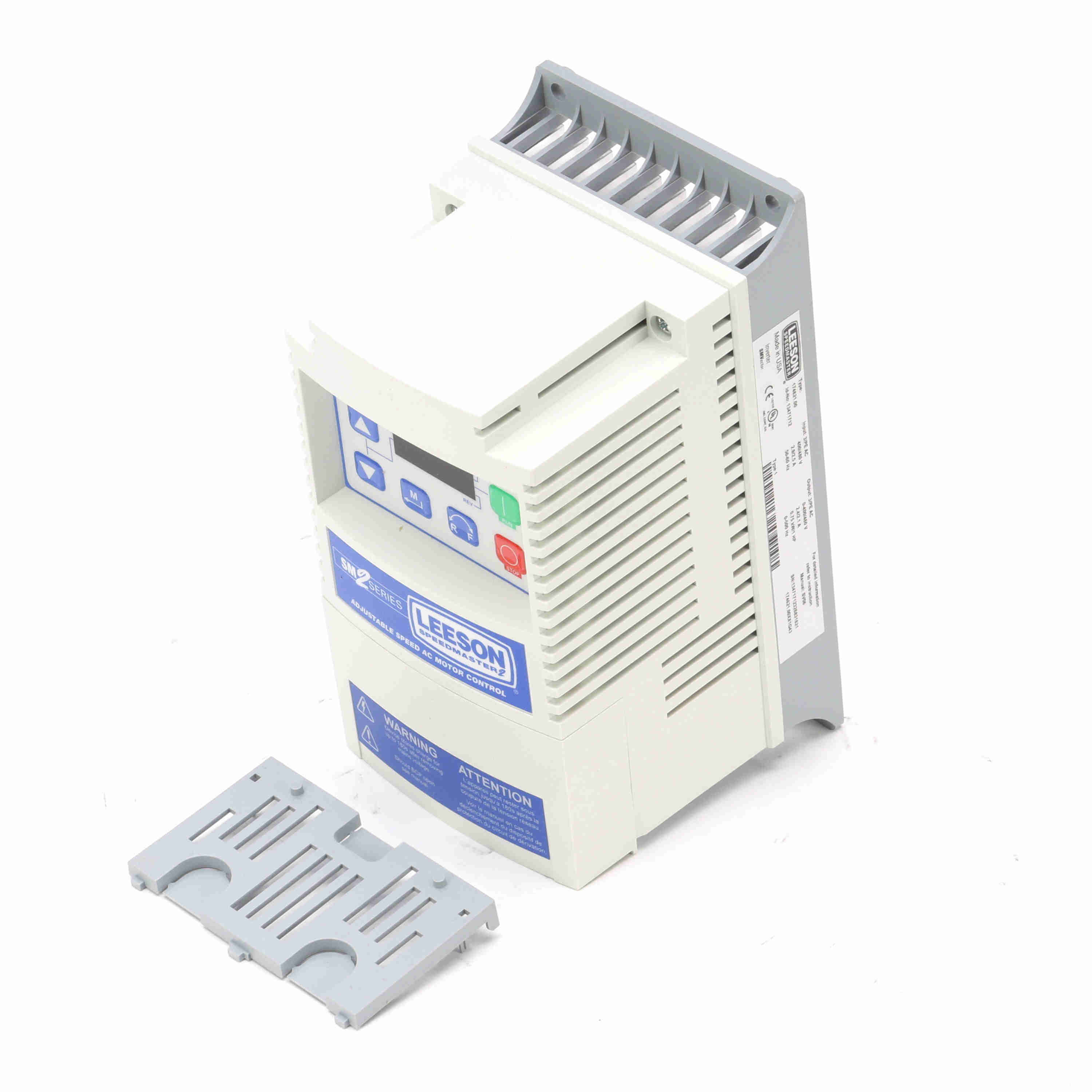 LEESON SM2 Vector NEMA 1 AC Drives, 1 HP, 400/480 V, 2.1 Amps - 174621.00