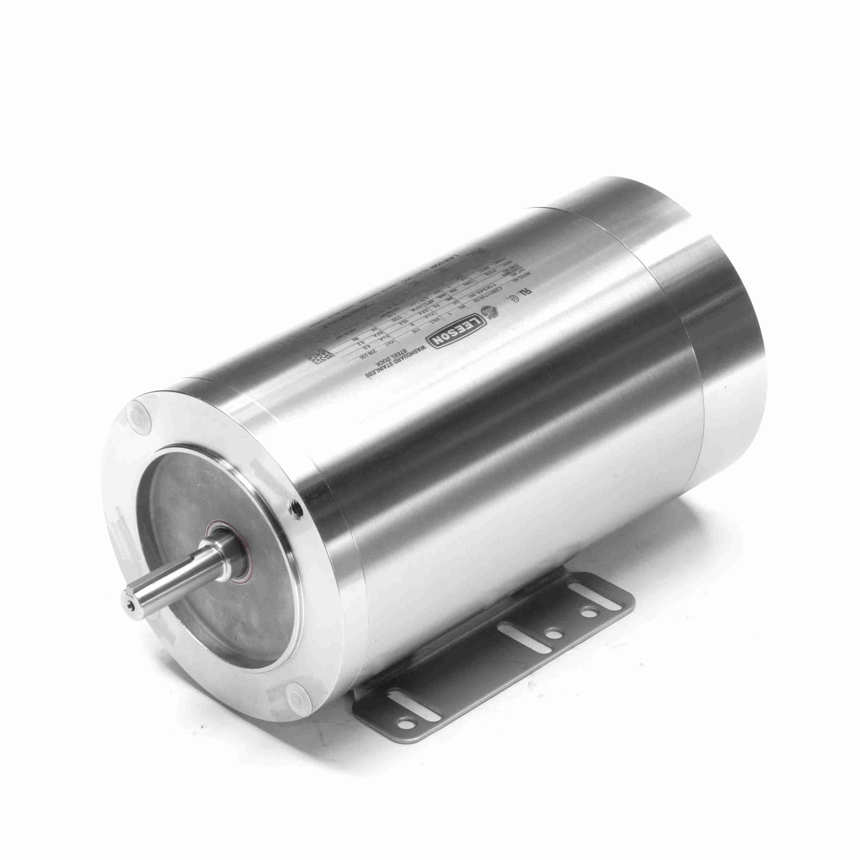 LEESON Premium Duck™ General Purpose Motor, 1 HP, 1 Ph, 60 Hz, 115/230 ...