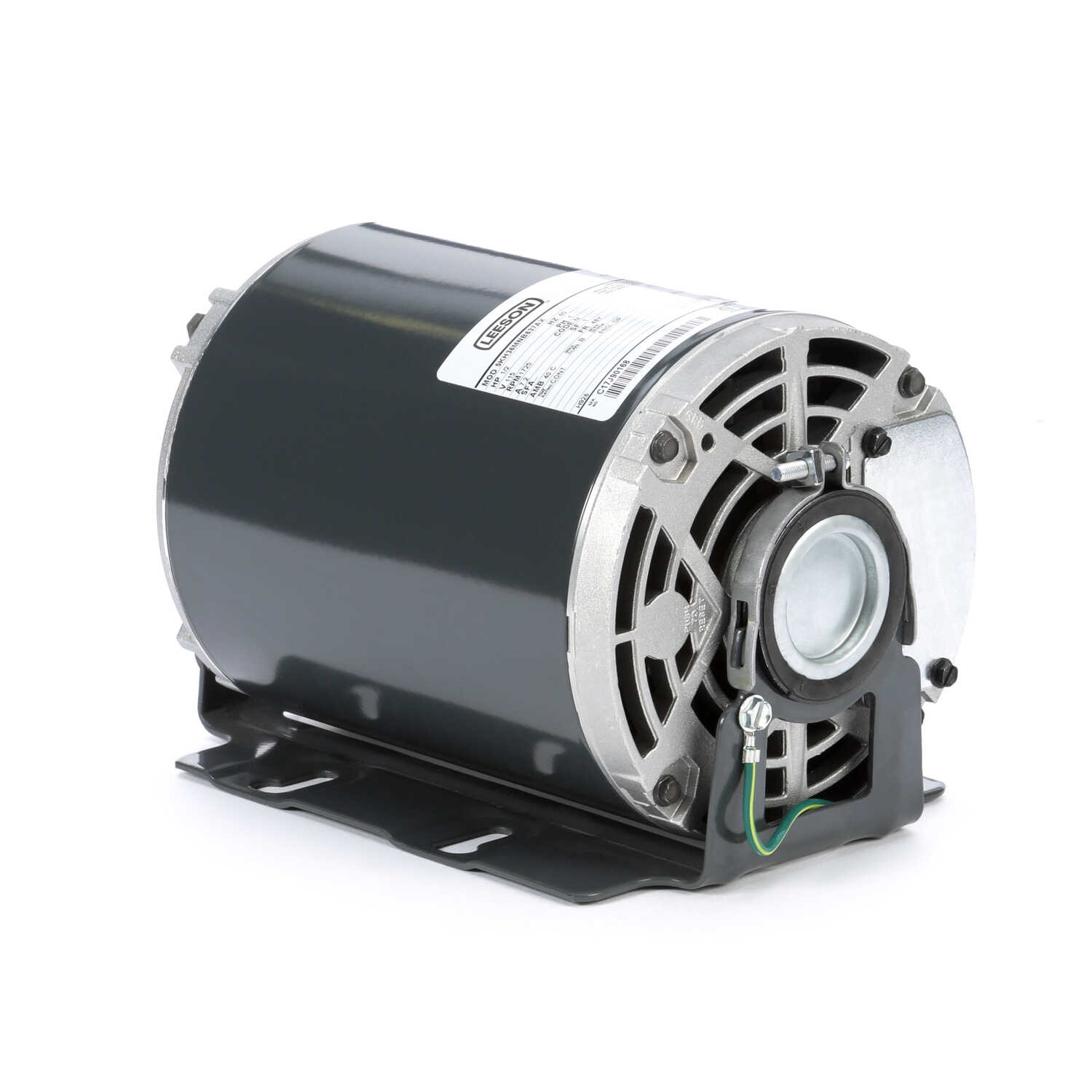 LEESON Carbonator Pump Motor, 1/2 HP, 1 Ph, 60 Hz, 115 V, 48Y Frame, DP ...