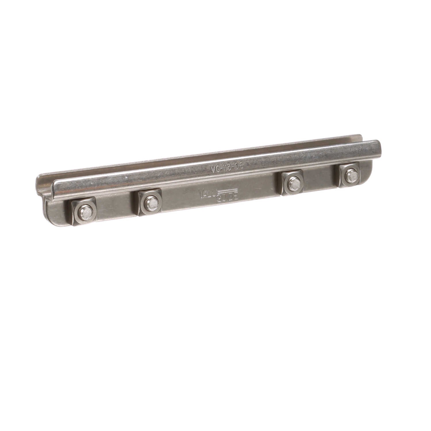 System Plast Rail Splice Clamp, Stainless Steel, 8" - VG-113-08