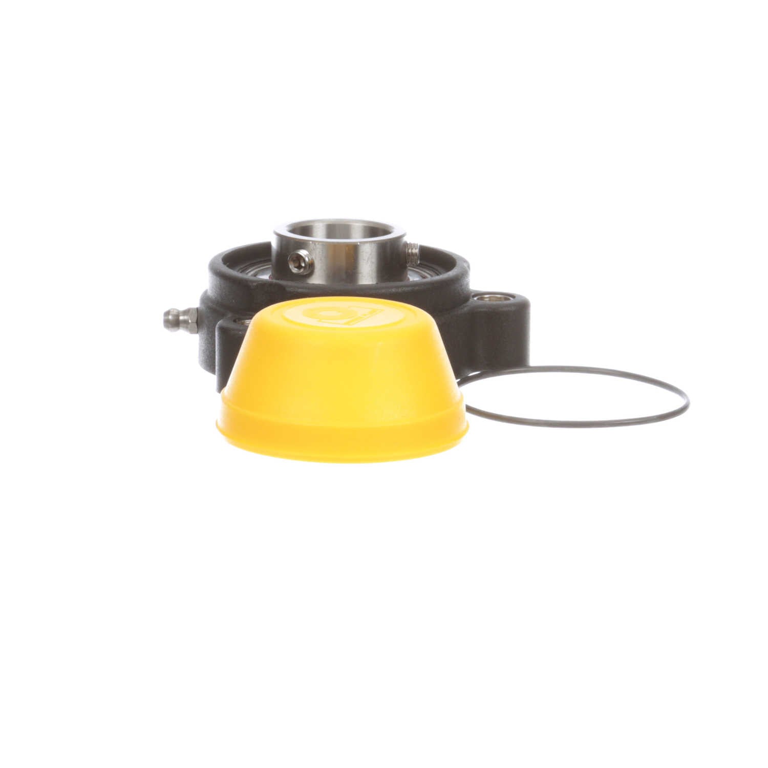 System Plast Mounted Polyamide Three Bolt Flange Ball Bearing - 400 ...