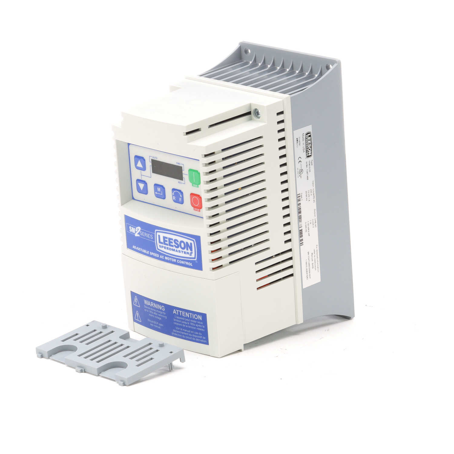 LEESON SM2 Vector NEMA 1 AC Drives, 2 HP, 208/240 V, 7 Amps - 174610.00