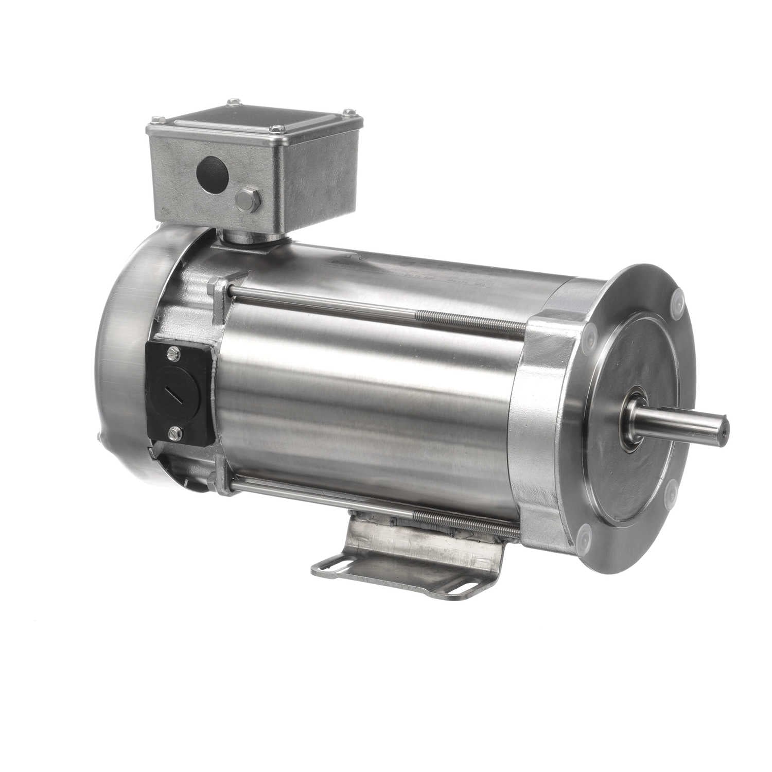 LEESON Premium Duck™ Washdown Motor, 0.50 HP, 90 V, 1750 RPM, US56C ...